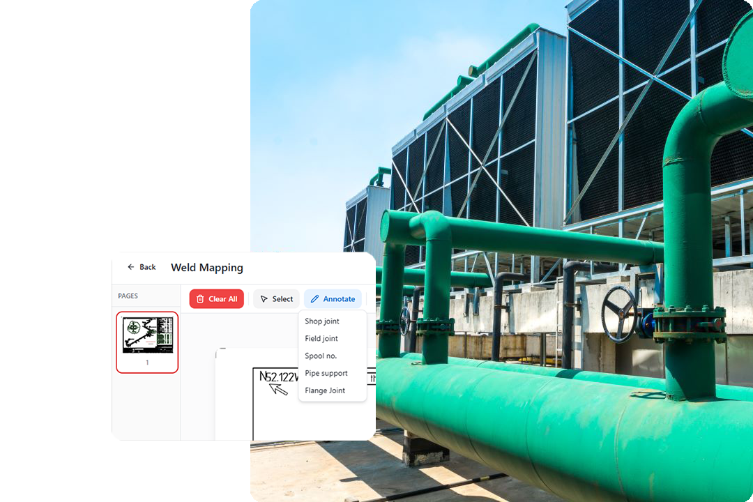 Weldmap Pro | Online weld mapping software for QC inspectors